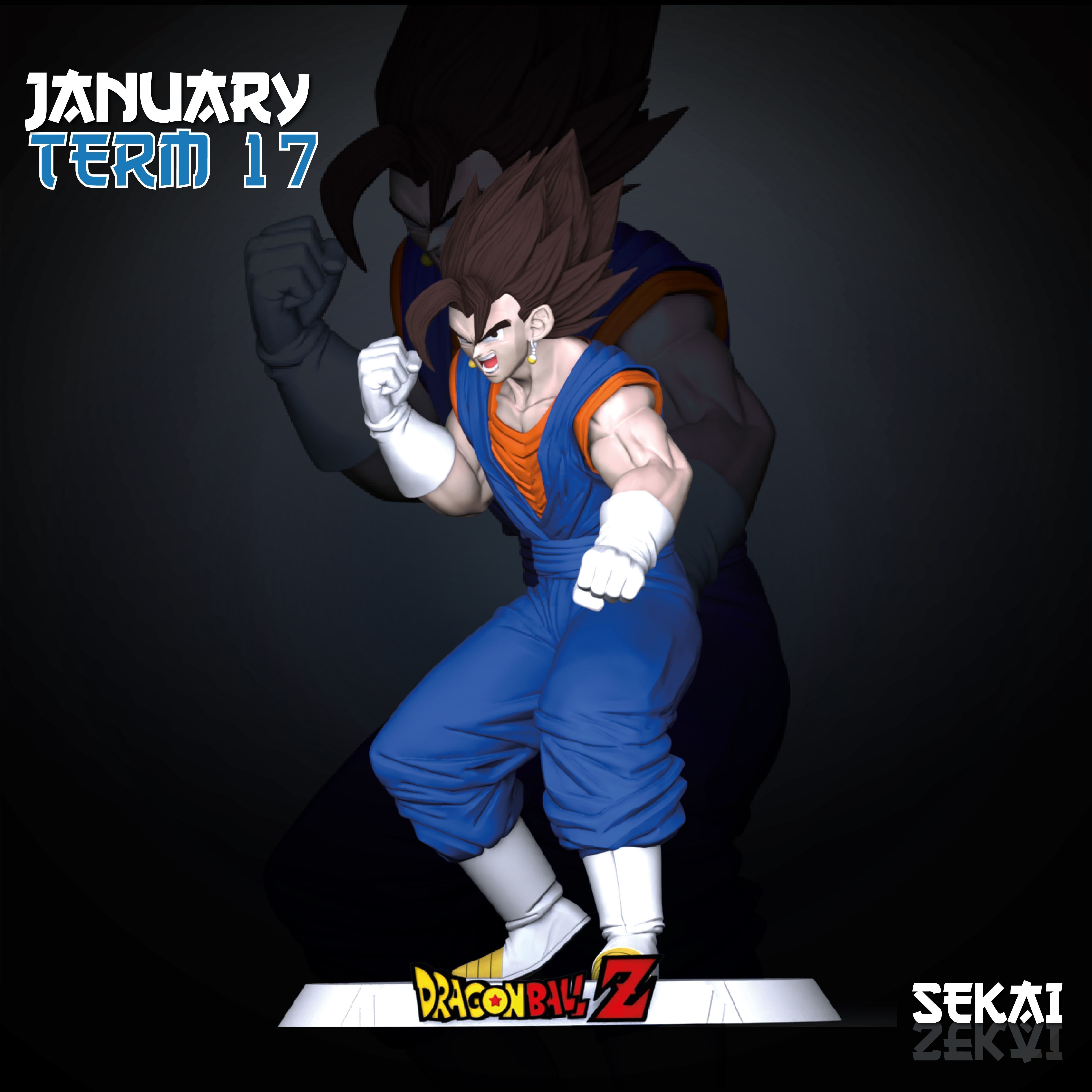 Vegito Sculpture Sekai 3D Models Ready for 3D printing 3D model 3D ...