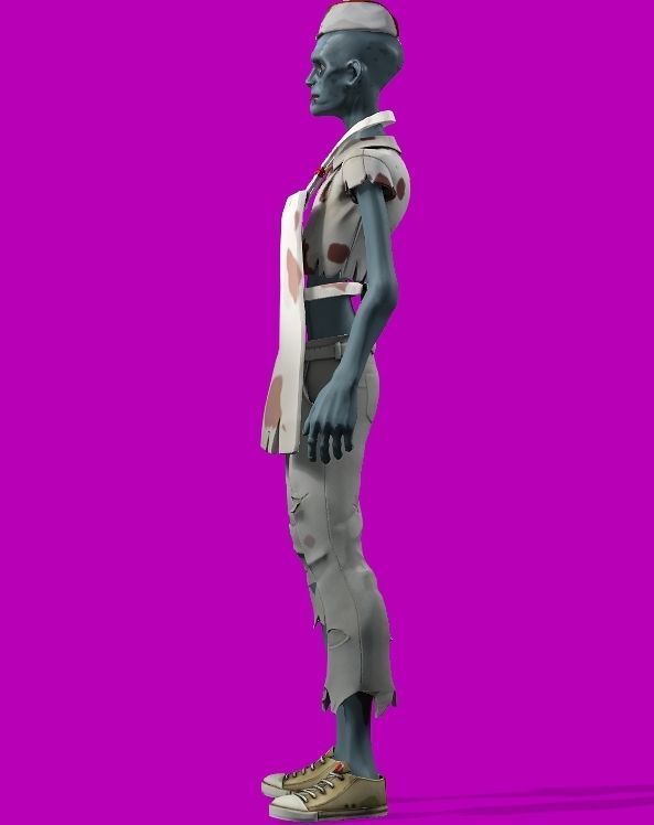 3D model stylized zombie william VR / AR / low-poly | CGTrader