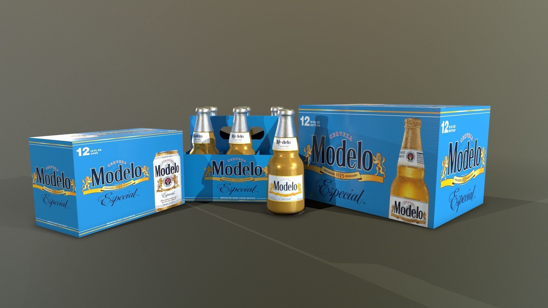 3D model Modelo beer VR / AR / low-poly | CGTrader