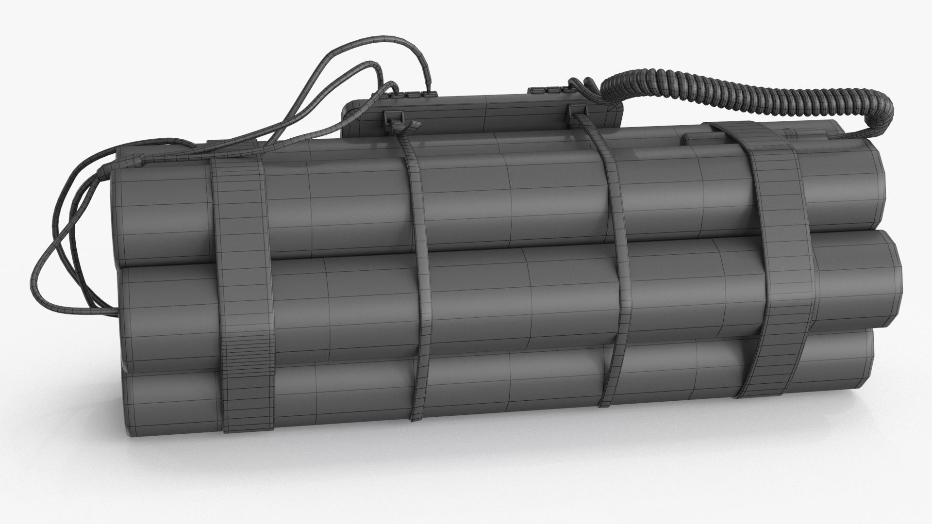 3D model Dynamit Time Bomb VR / AR / low-poly | CGTrader