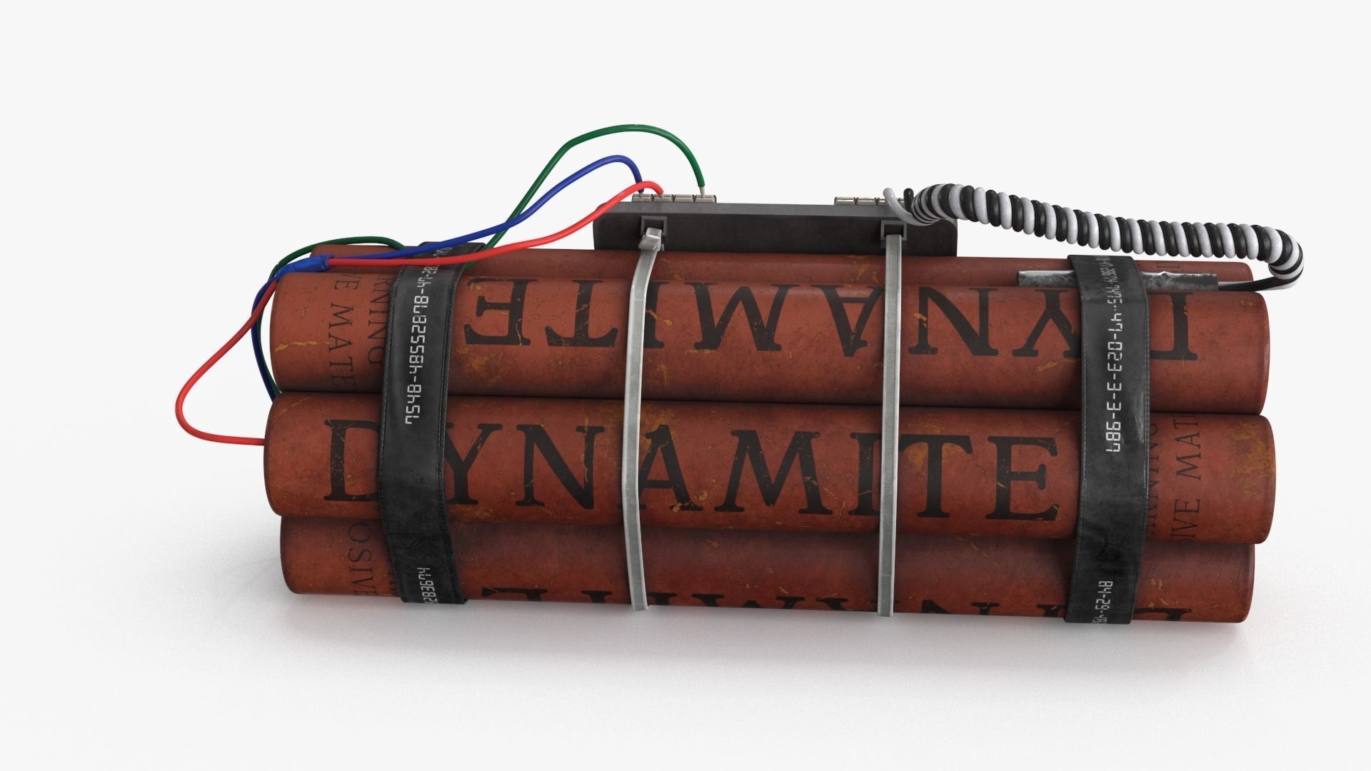 3D model Dynamit Time Bomb VR / AR / low-poly | CGTrader