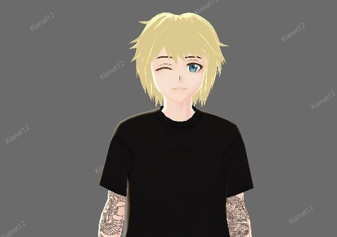 3D model 3d male vrchat avatar VR / AR / low-poly | CGTrader