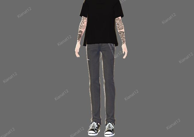 3D model 3d male vrchat avatar VR / AR / low-poly | CGTrader