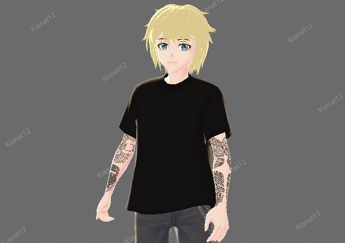 3D model 3d male vrchat avatar VR / AR / low-poly | CGTrader