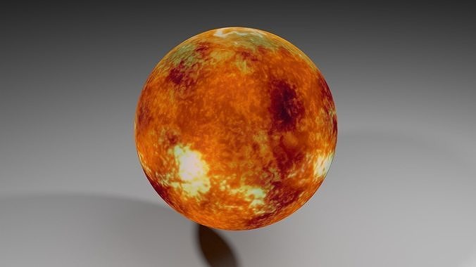 The Sun 3D model | CGTrader