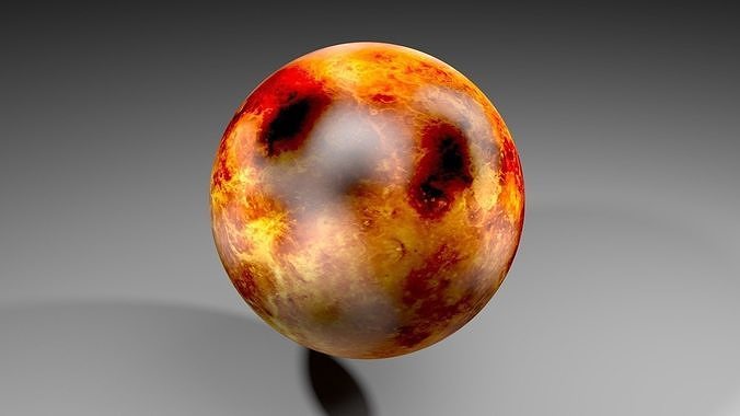 Planet - Venus 3D model | CGTrader