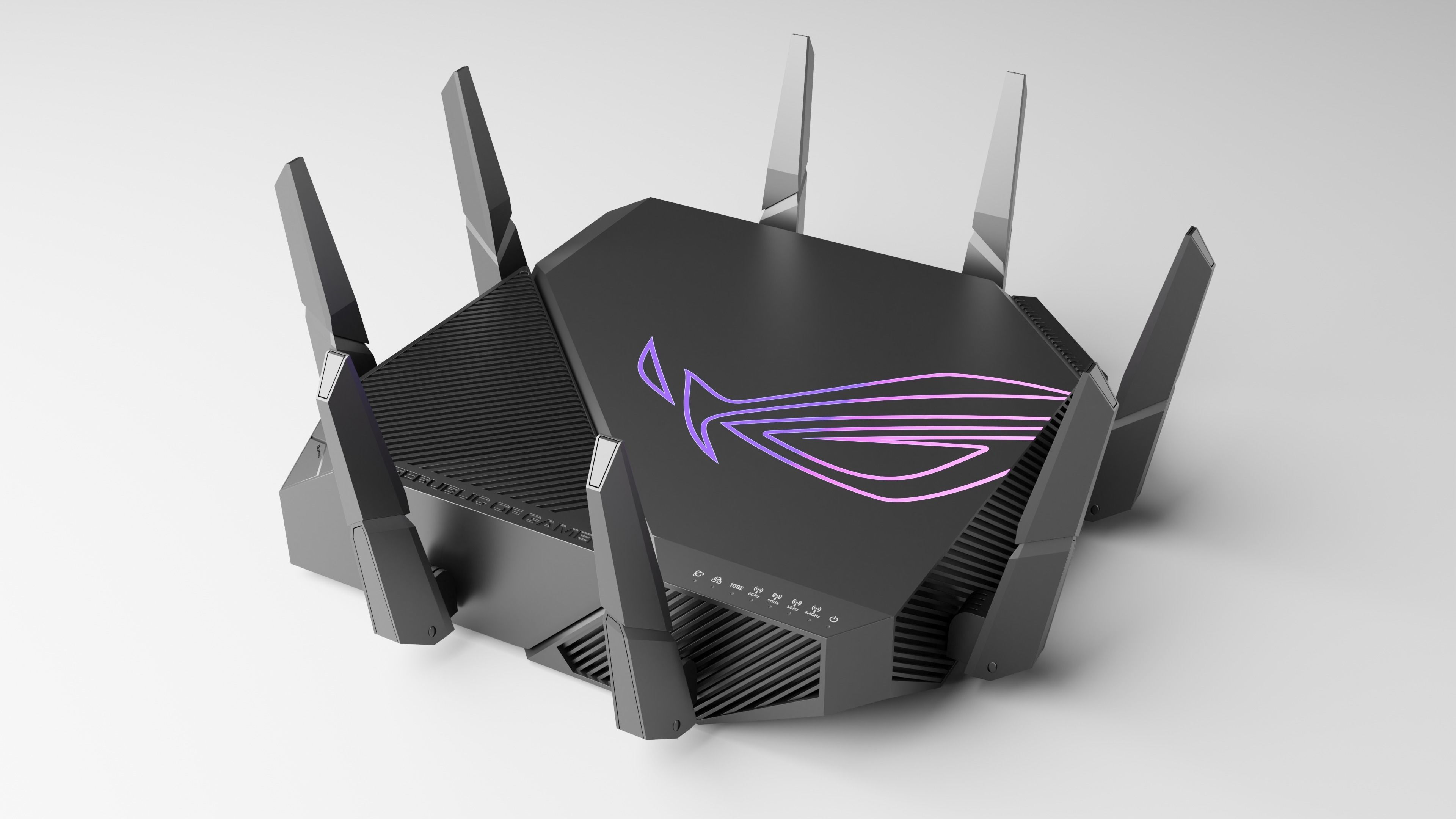 Asus ROG Rapture Gaming Router 3D model | CGTrader