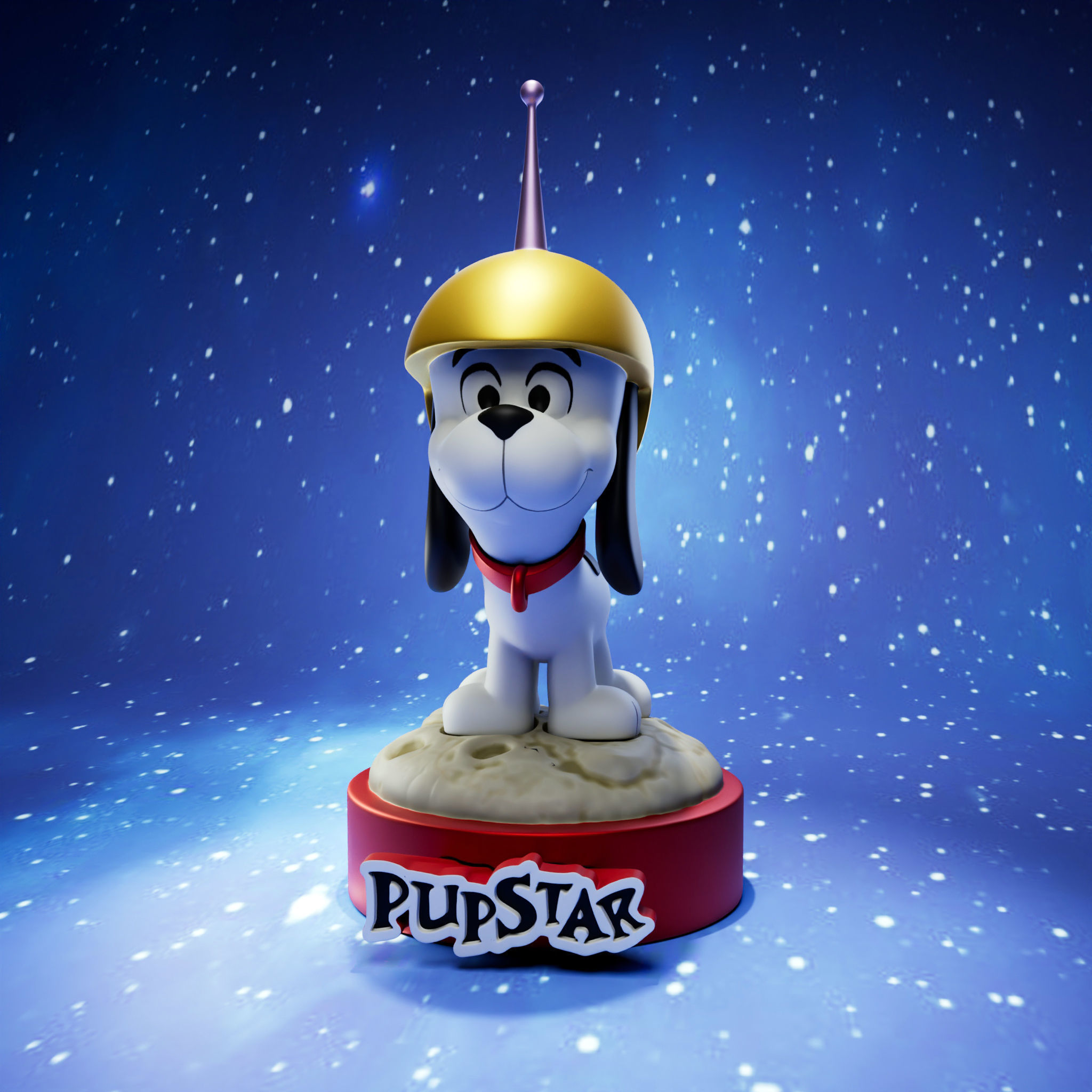 PUPSTAR- THE SPACE KIDETTES 3D model 3D printable | CGTrader