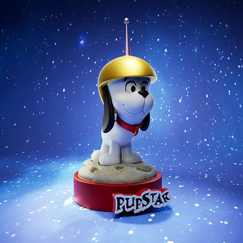 PUPSTAR- THE SPACE KIDETTES 3D model 3D printable | CGTrader