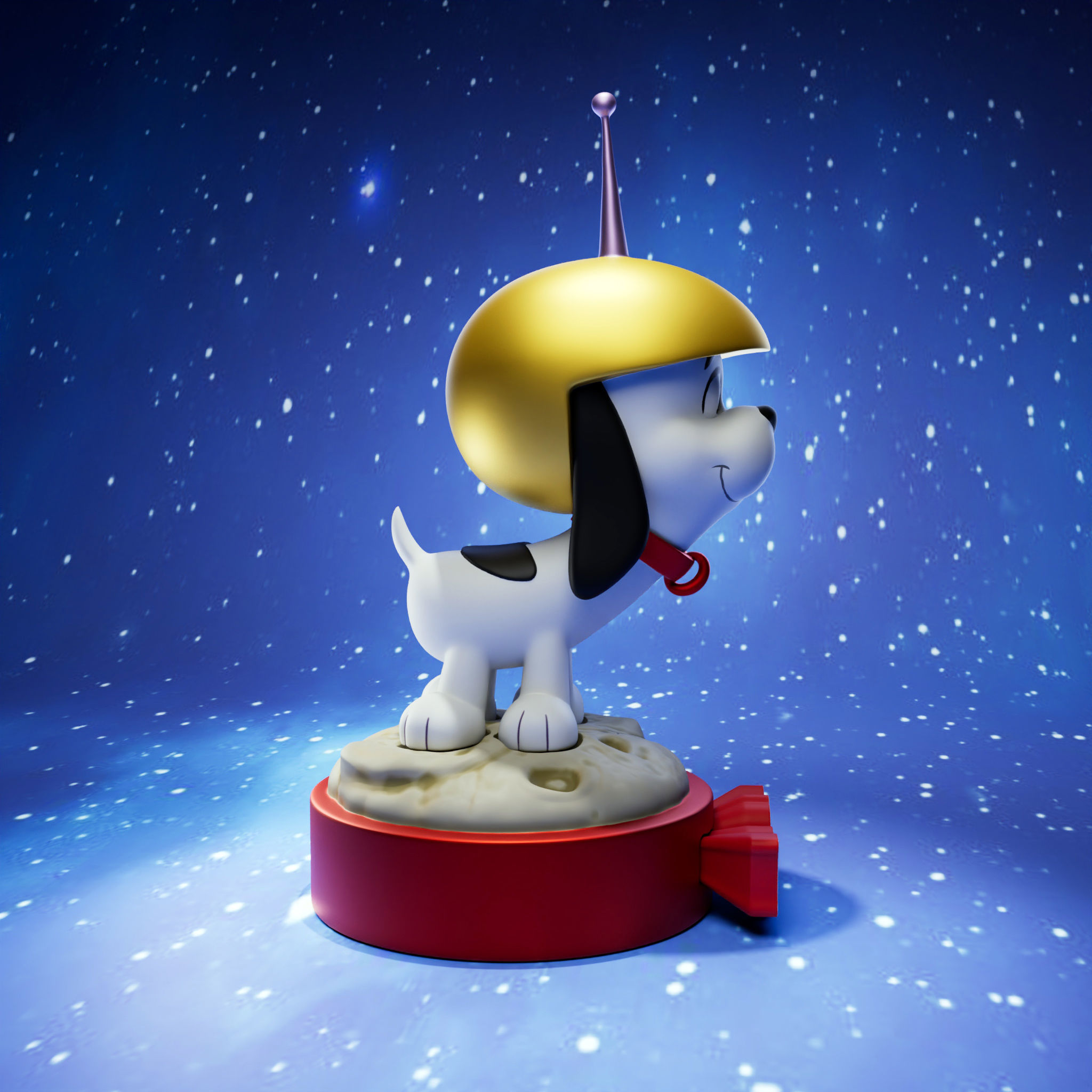PUPSTAR- THE SPACE KIDETTES 3D model 3D printable | CGTrader