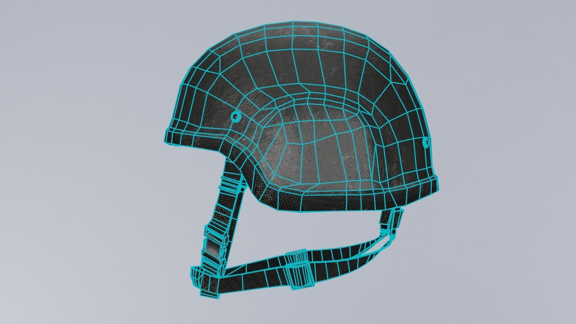 3D model Kevlar helmet M1 Temp 3000 VR / AR / low-poly | CGTrader