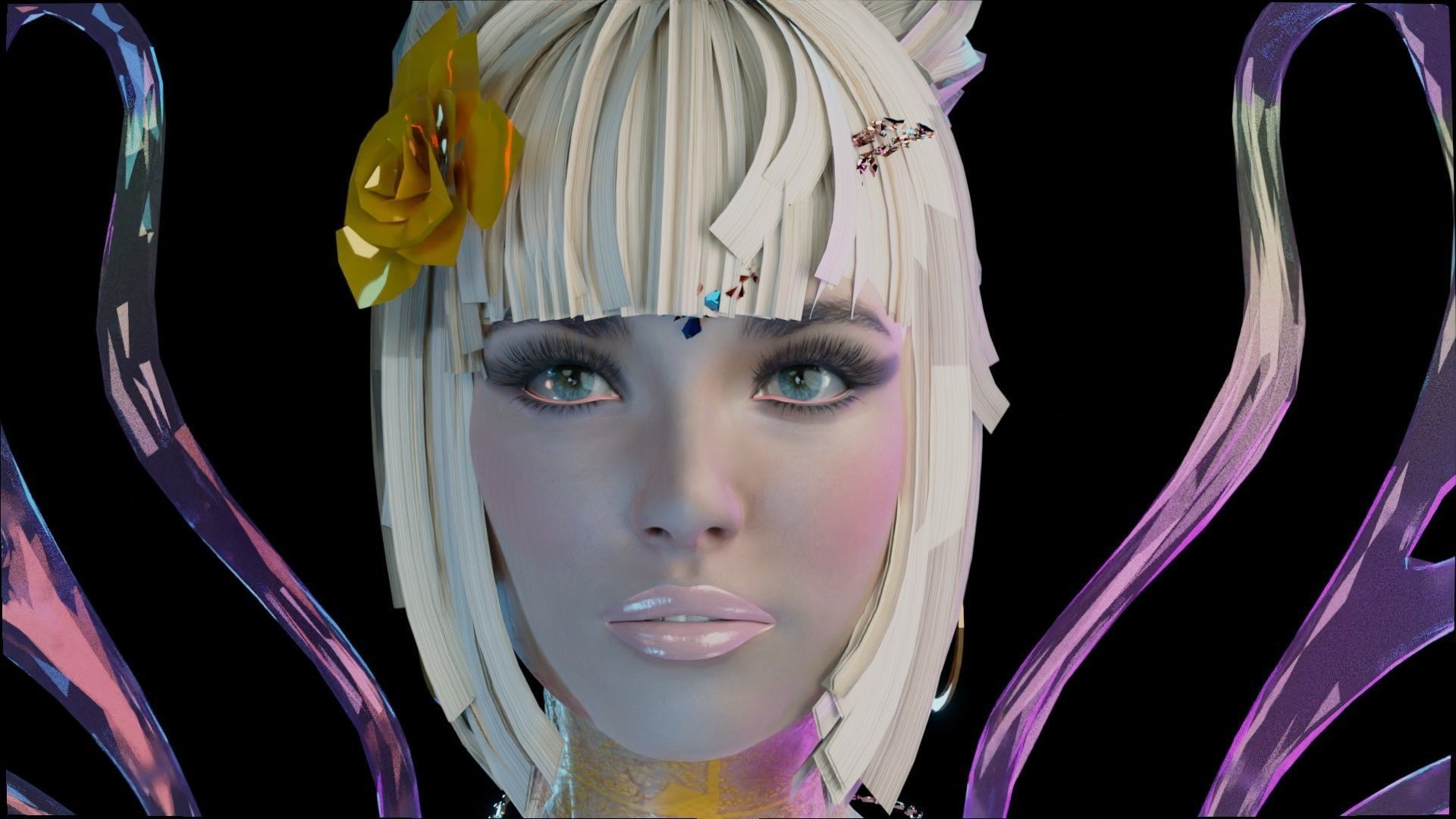 3D model The Fairy Character Pack-Low Poly I UE 4 and 5 Game Ready VR ...