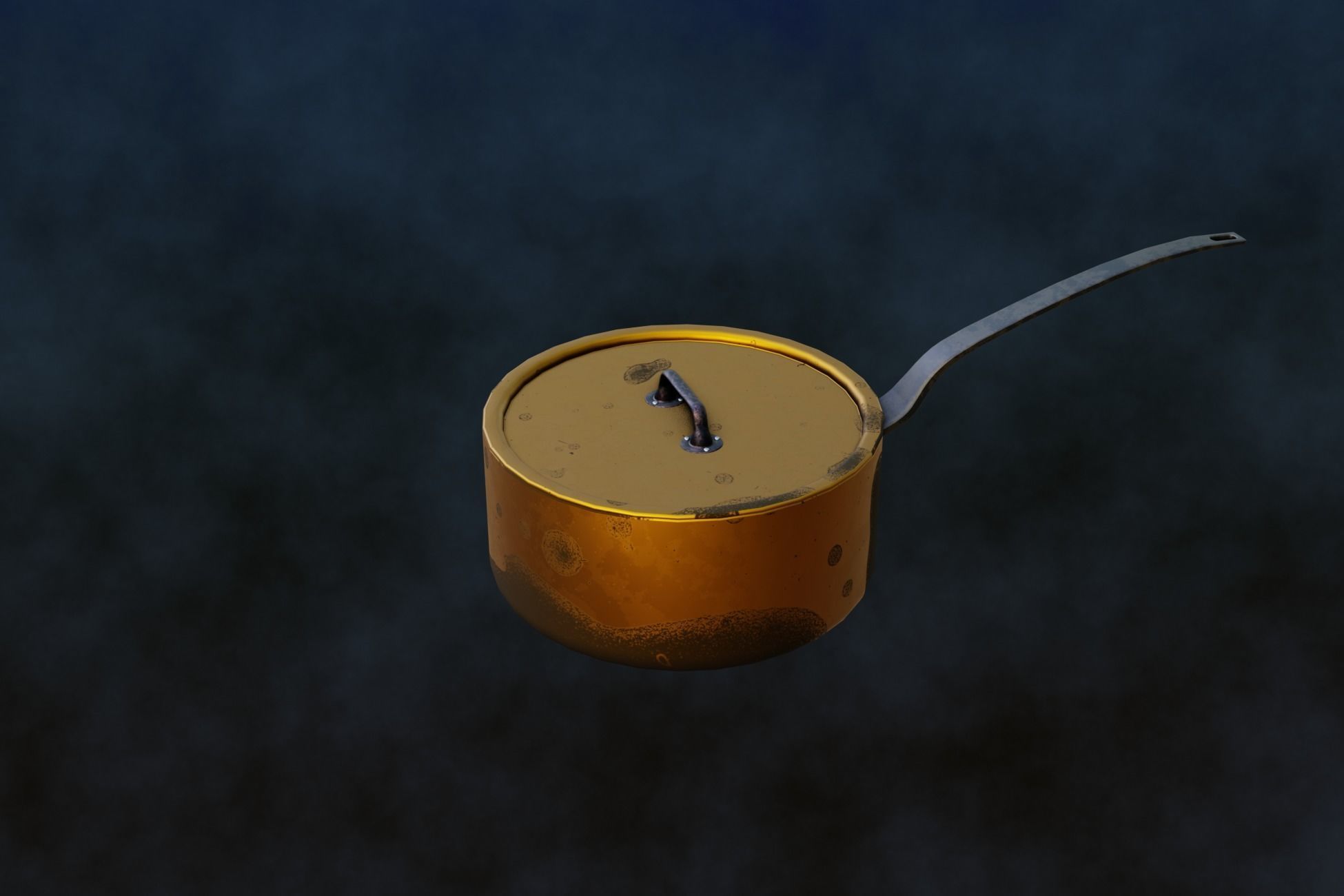 3D model Rustic Series Old Cooking Pot VR / AR / low-poly | CGTrader