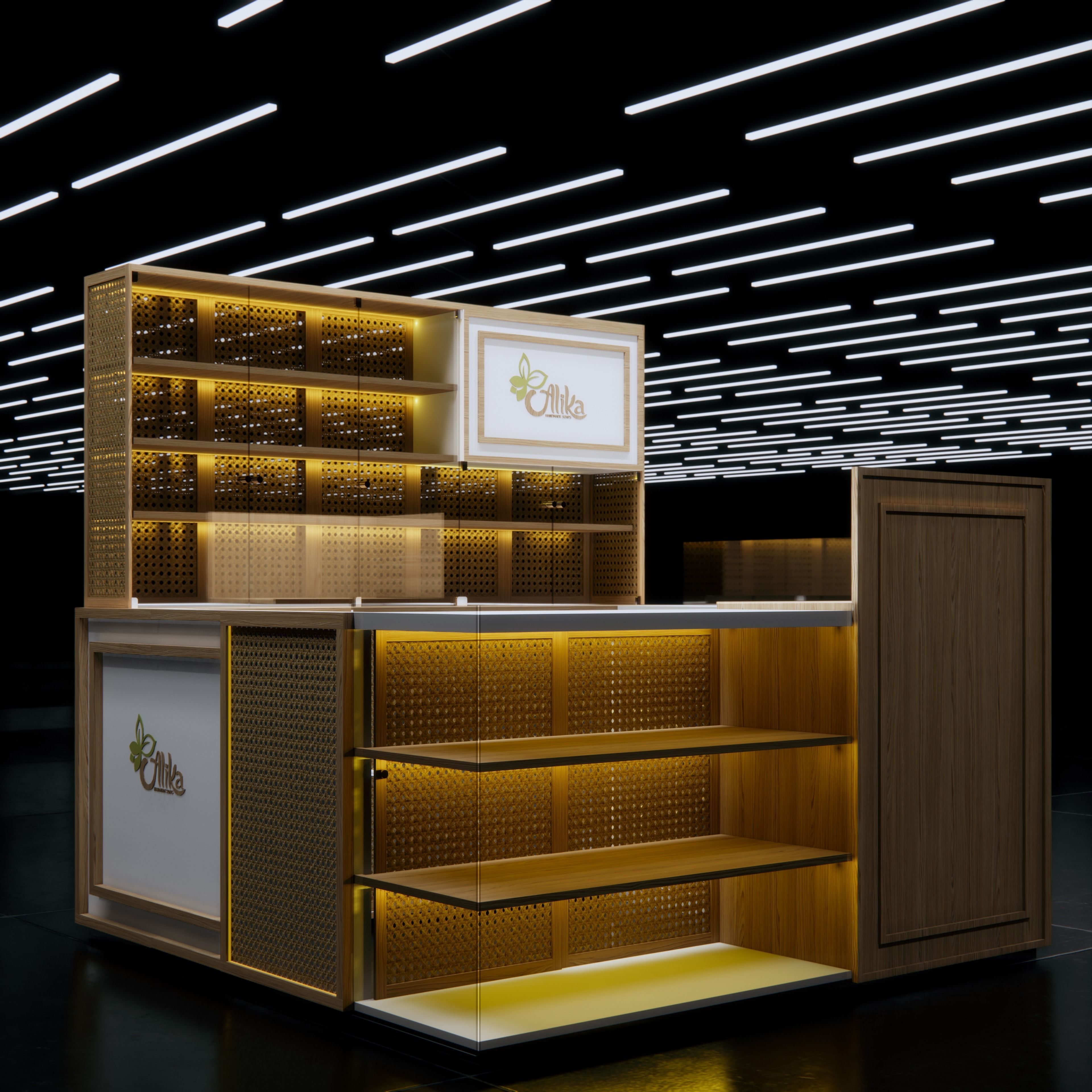 trading island 3D model | CGTrader