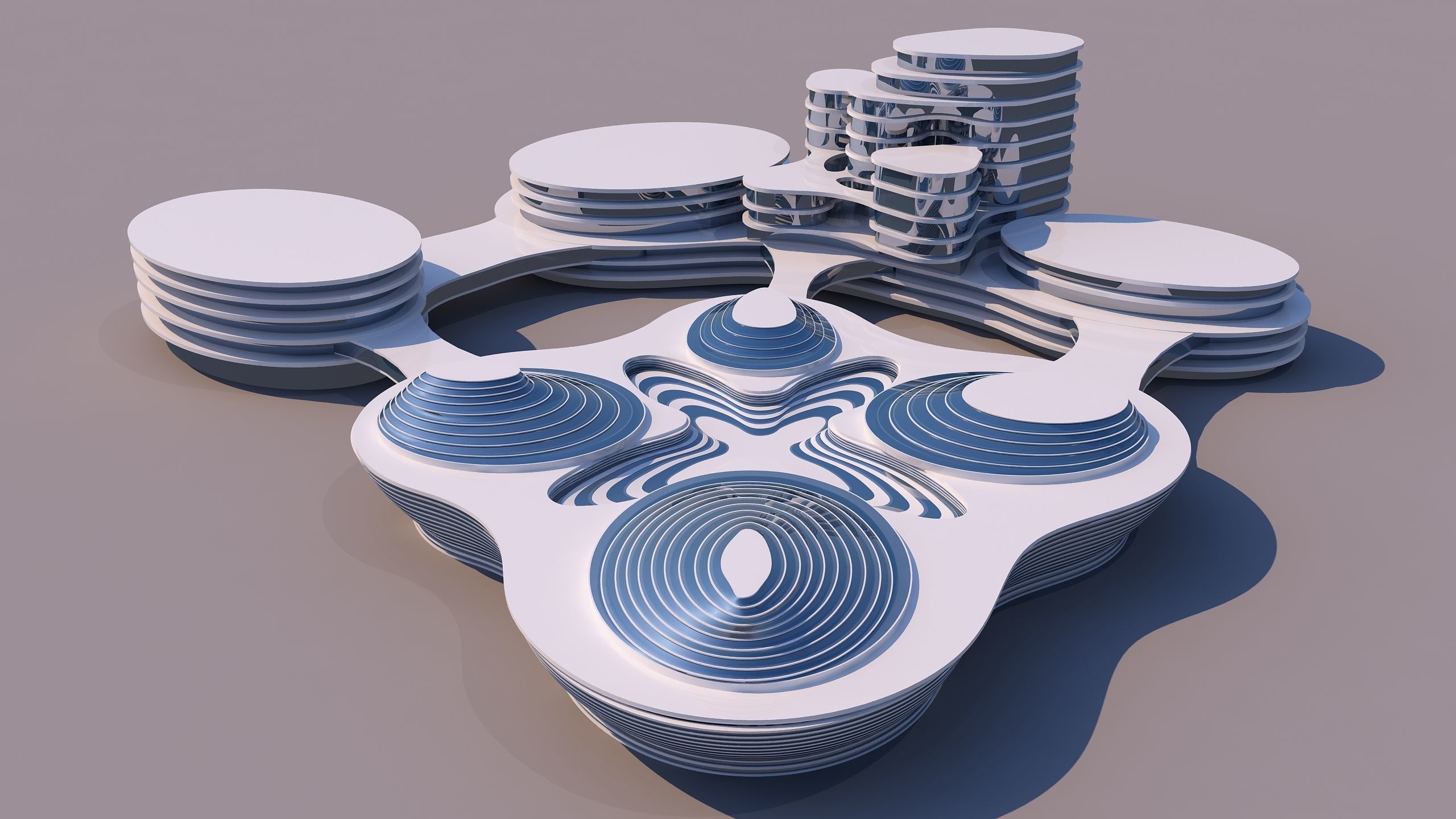 0119 - Modern Building 3D model | CGTrader