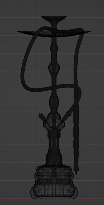 Hookah - Iraqi style 3D model | CGTrader
