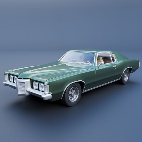Pontiac Grand Prix 1969 3D model 3D printable | CGTrader