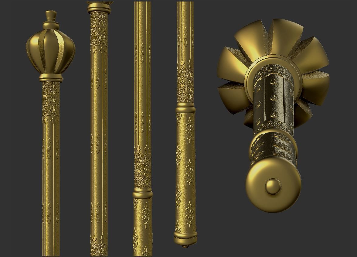 3D model Medieval mace VR / AR / low-poly | CGTrader