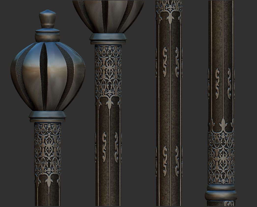 3D model Medieval mace VR / AR / low-poly | CGTrader