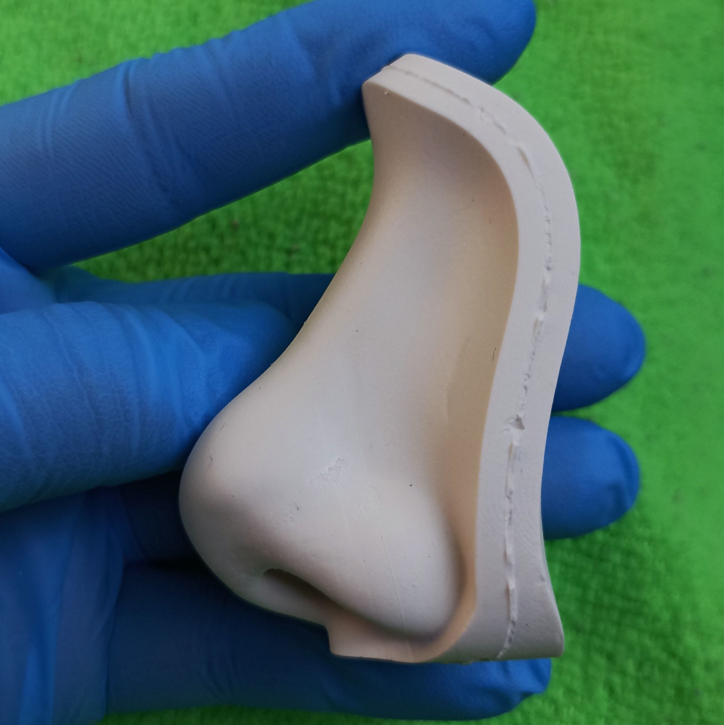 SILICONE NOSE MOLD 3D model 3D printable | CGTrader