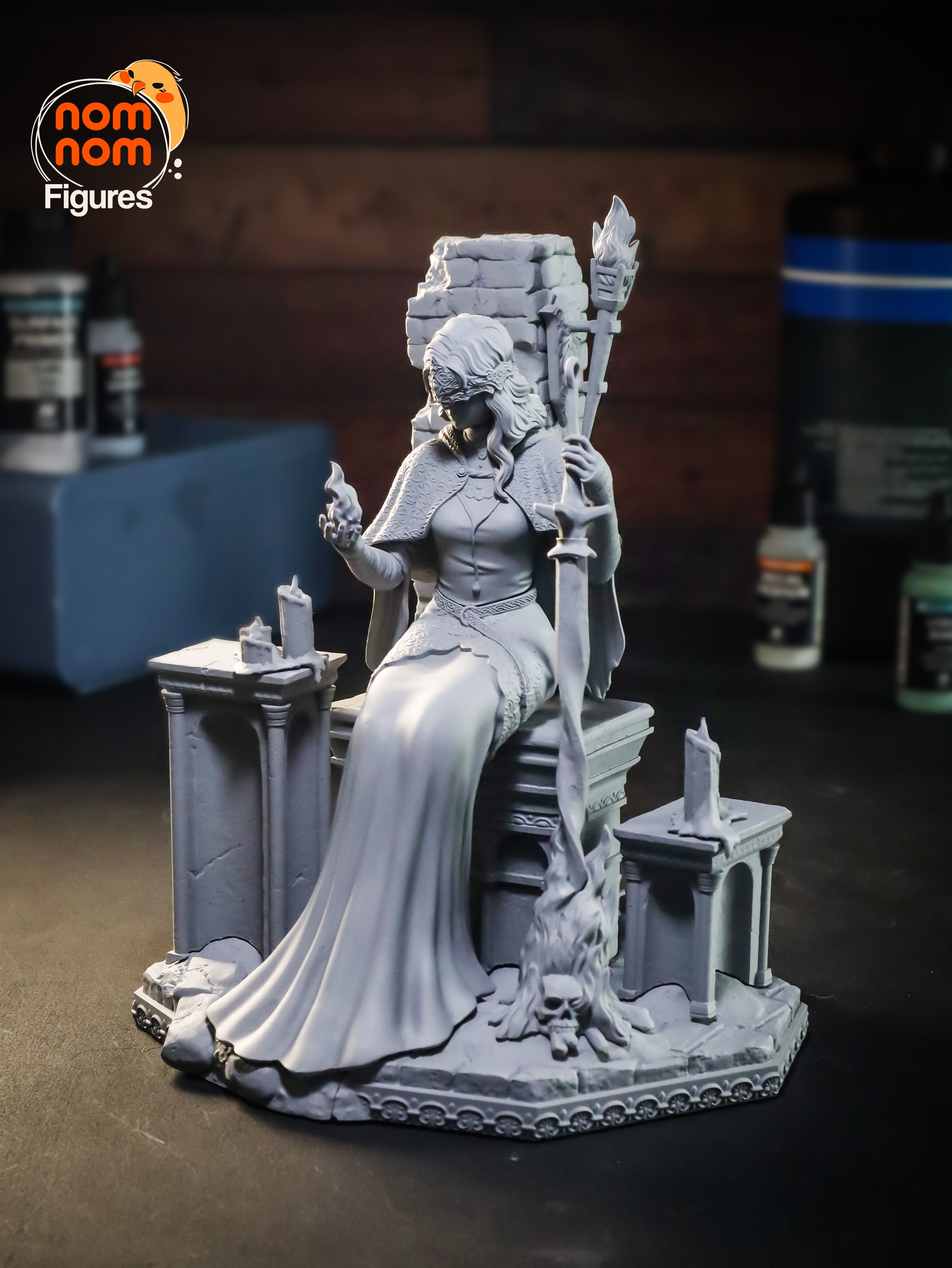 Fire keeper - Dark Souls III 3D model 3D printable | CGTrader