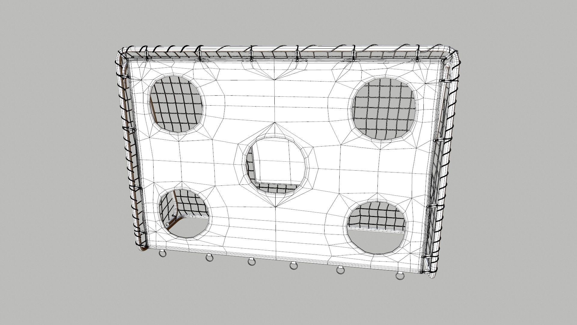 Foot Ball Training Net 3D model | CGTrader