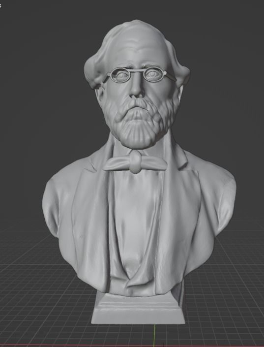 Bernhard Riemann 3D model 3D printable | CGTrader