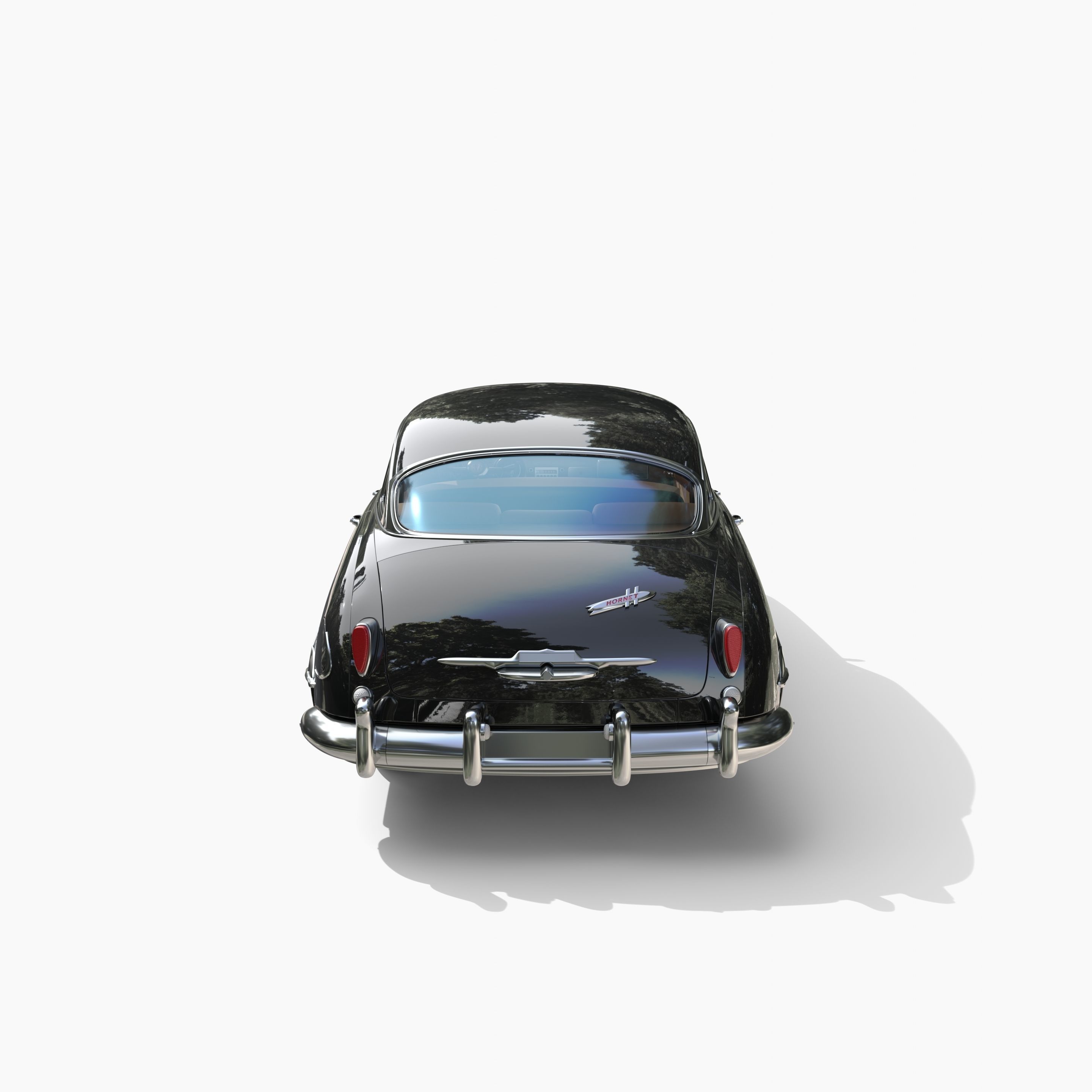 4 Door Hudson Hornet with interior v3 3D model | CGTrader