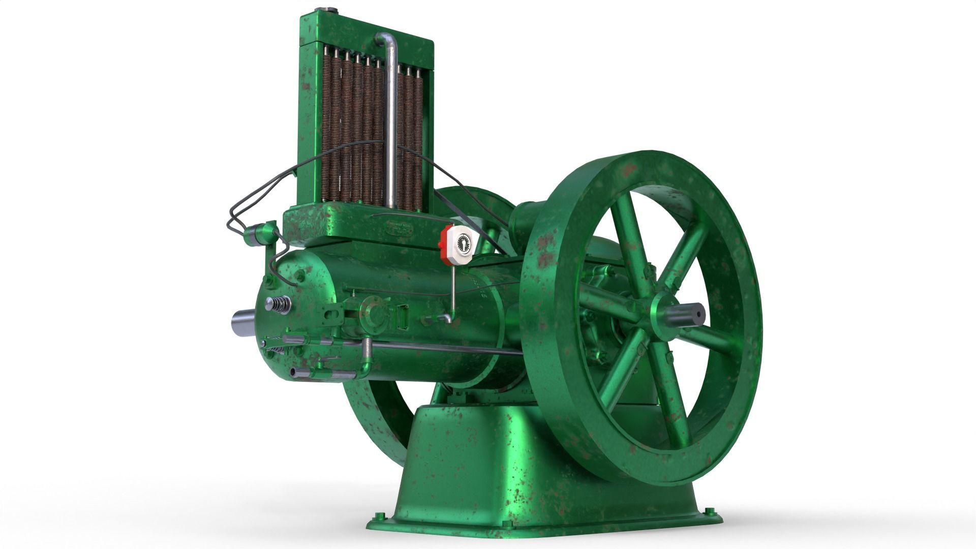 Fairbanks - Morse ZC-208 12 HP Engine 3D model | CGTrader