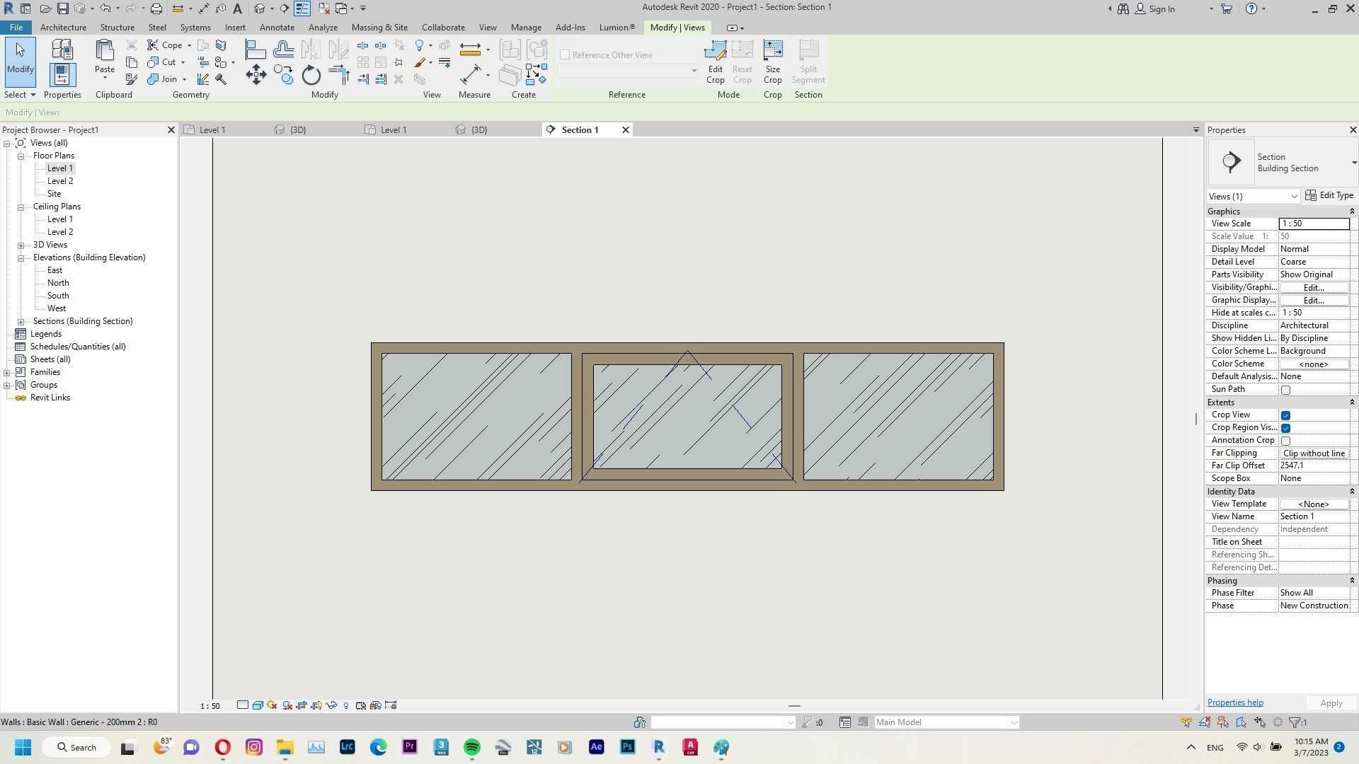 Window Modern Style 01 Parametric Family Revit 3D model | CGTrader