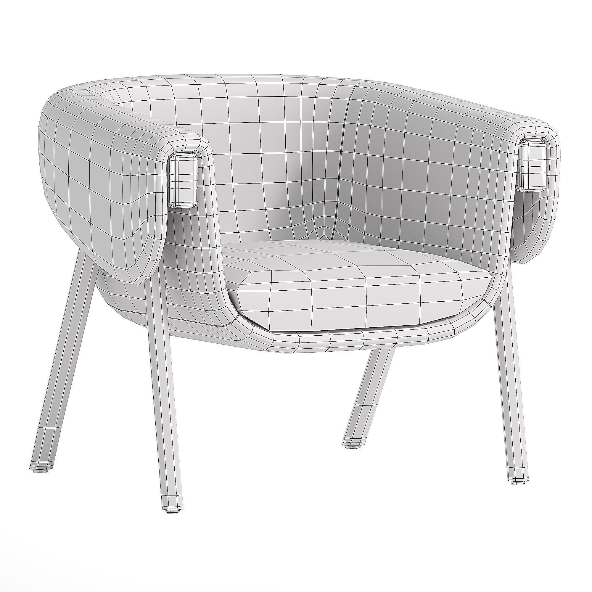 Bulo Monica chair 3D model | CGTrader