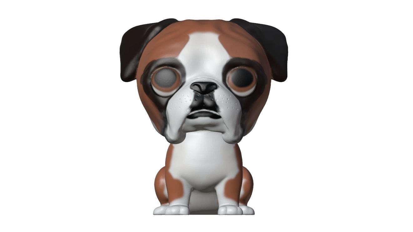 Boxer Model 3D Funko Pop Printable 3D model 3D printable | CGTrader