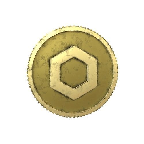 Chainlink Coin v4 002 3D model | CGTrader