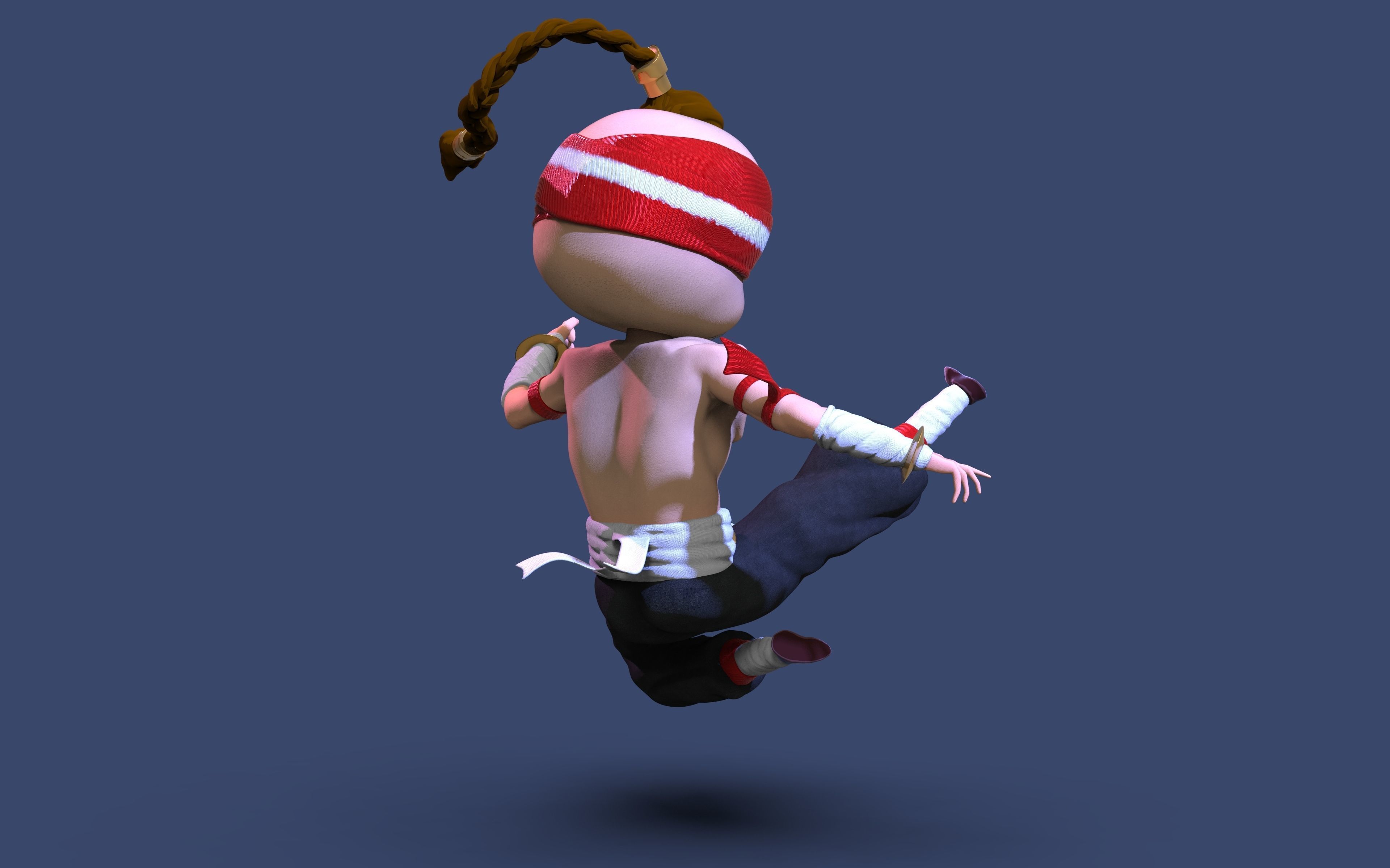 Chibi Lee Sin 3D model 3D printable | CGTrader