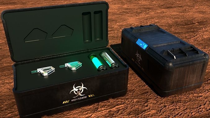 3D model Loot box container VR / AR / low-poly | CGTrader