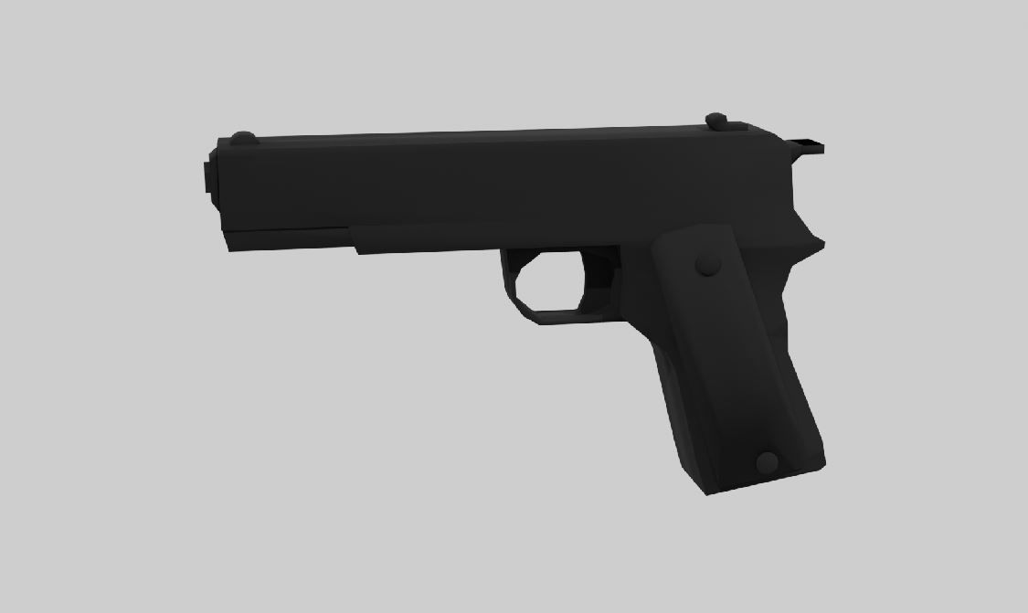 Printable Mini Toy Gun 3D model 3D printable | CGTrader