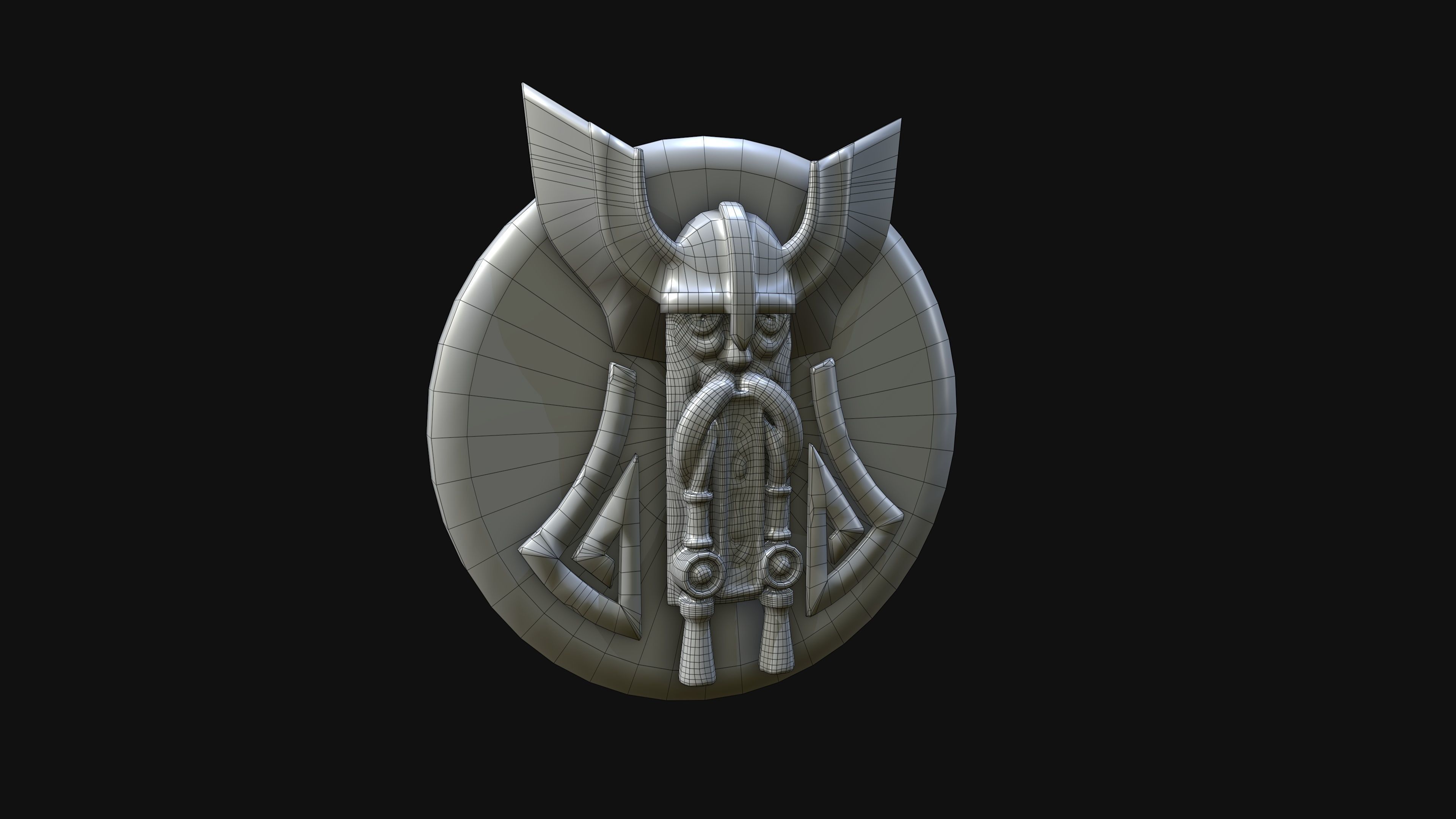 3D model BORZ logo VR / AR / low-poly | CGTrader