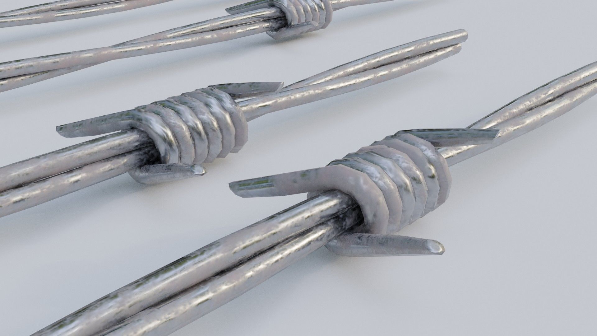 Barbed Wire 3D model | CGTrader