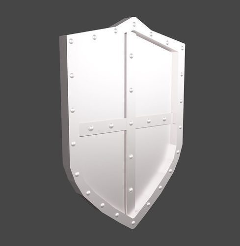Shield Miniature 3D model 3D printable | CGTrader