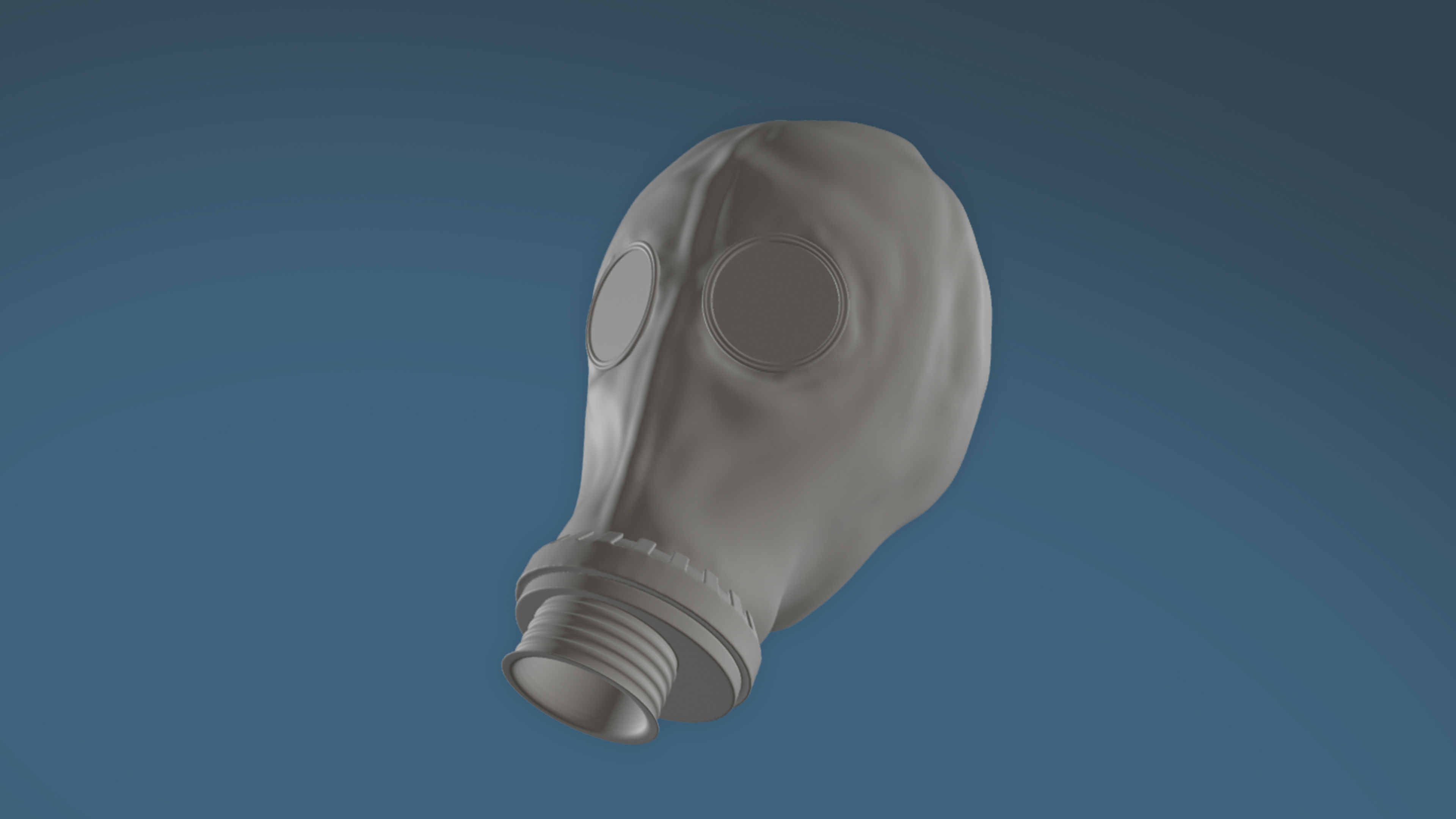 GP-5 Gas Soviet Mask 3D model | CGTrader
