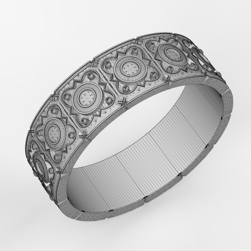 A ring in the style of Ciri from The Witcher-3 3D model 3D printable ...