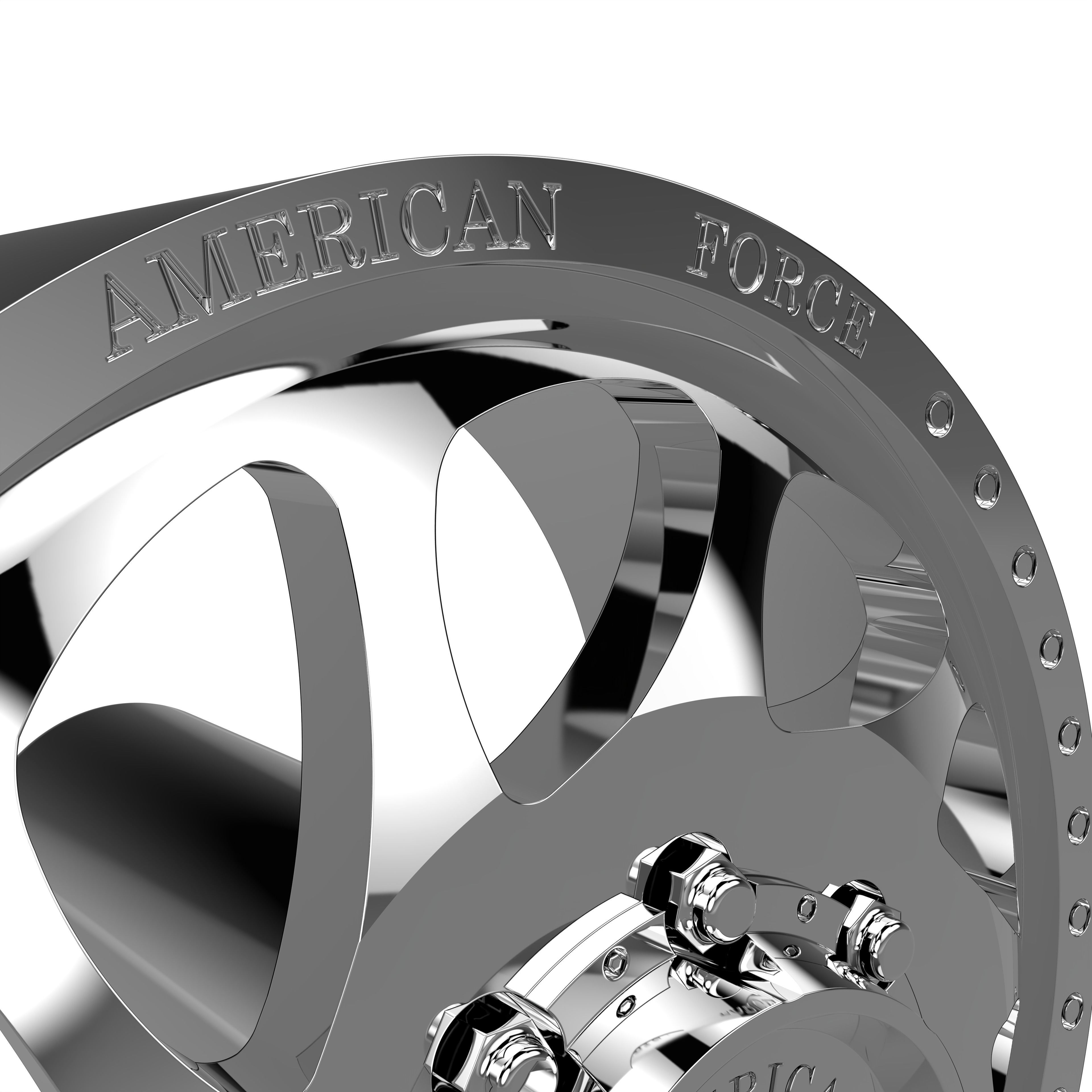 AMERICAN FORCE DB05 WAVE DBO WHEEL 3D model | CGTrader