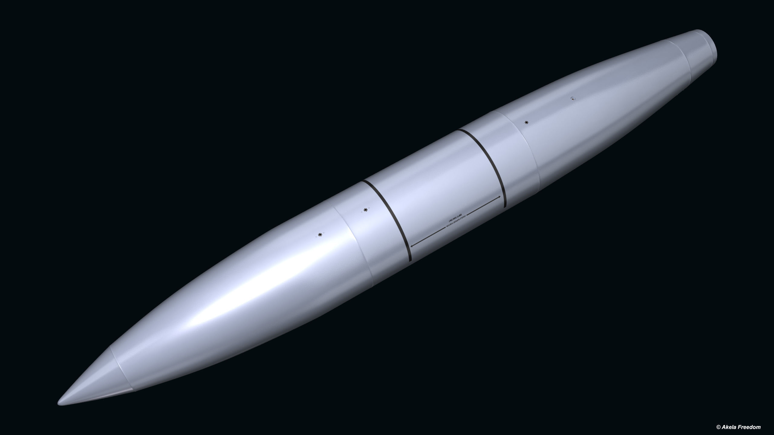 Fuel Tank for F-22 Raptor 3D model | CGTrader