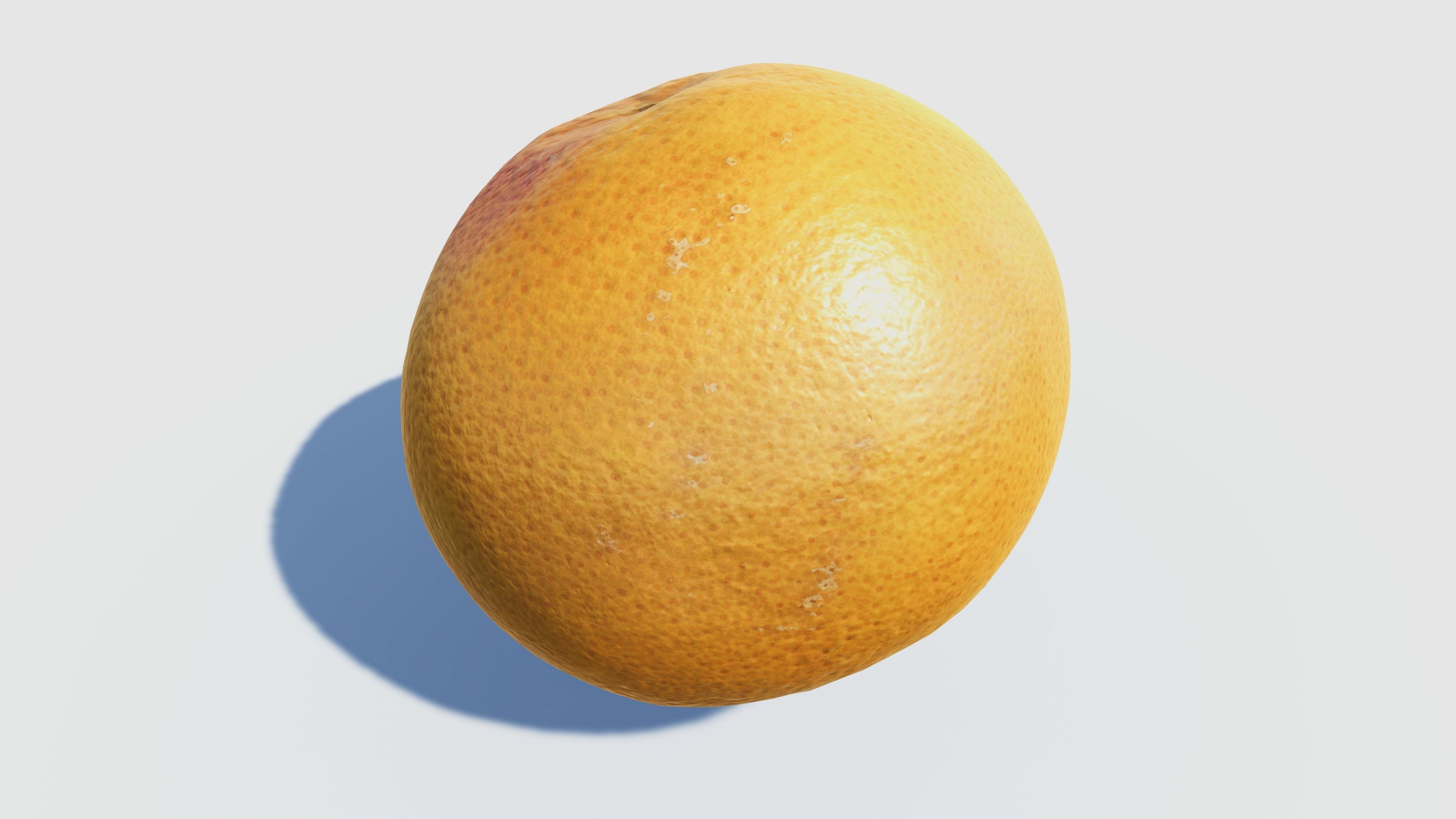 3D model Grapefruit photogrammetry scan VR / AR / low-poly | CGTrader