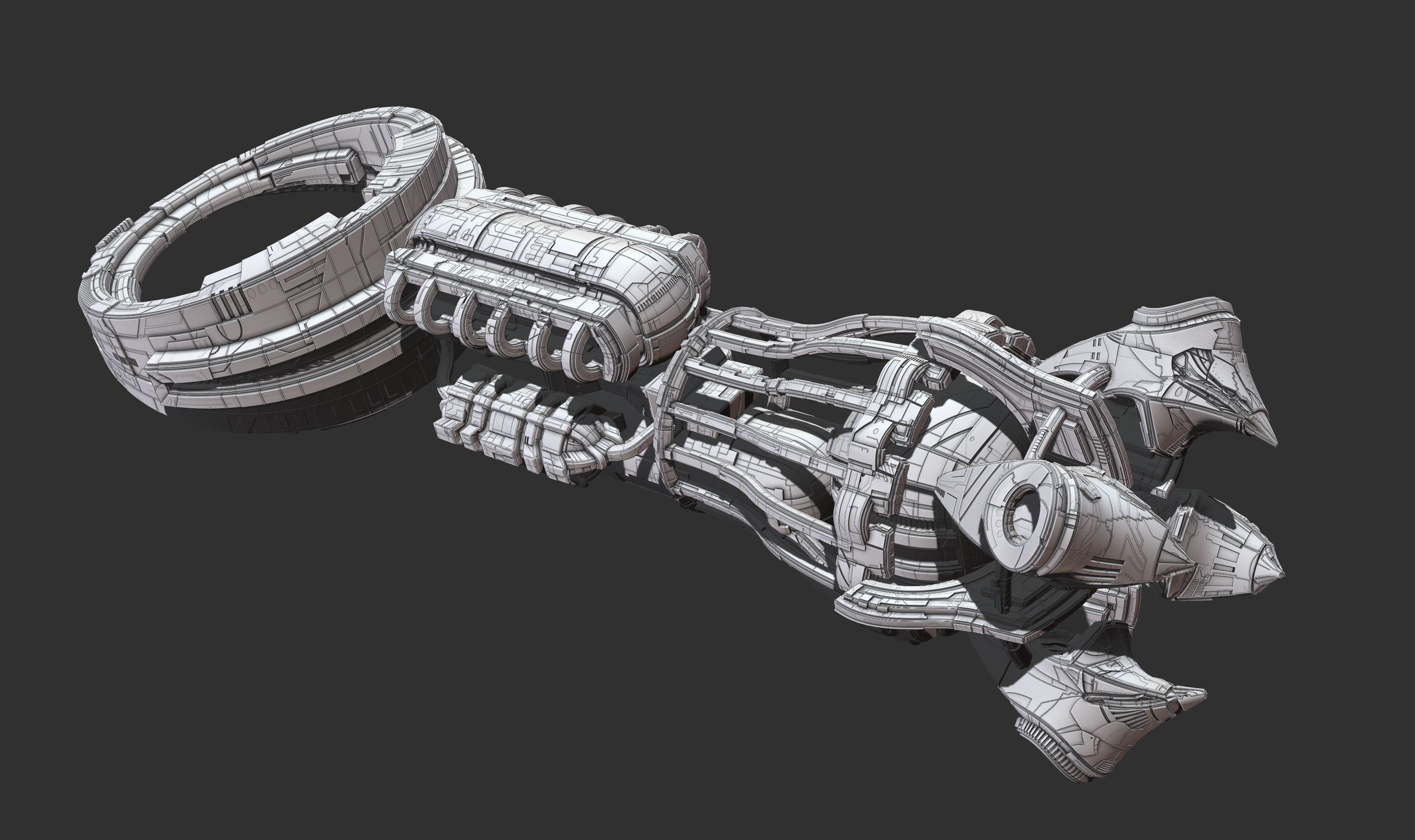 space equipment node 00197 3D model | CGTrader