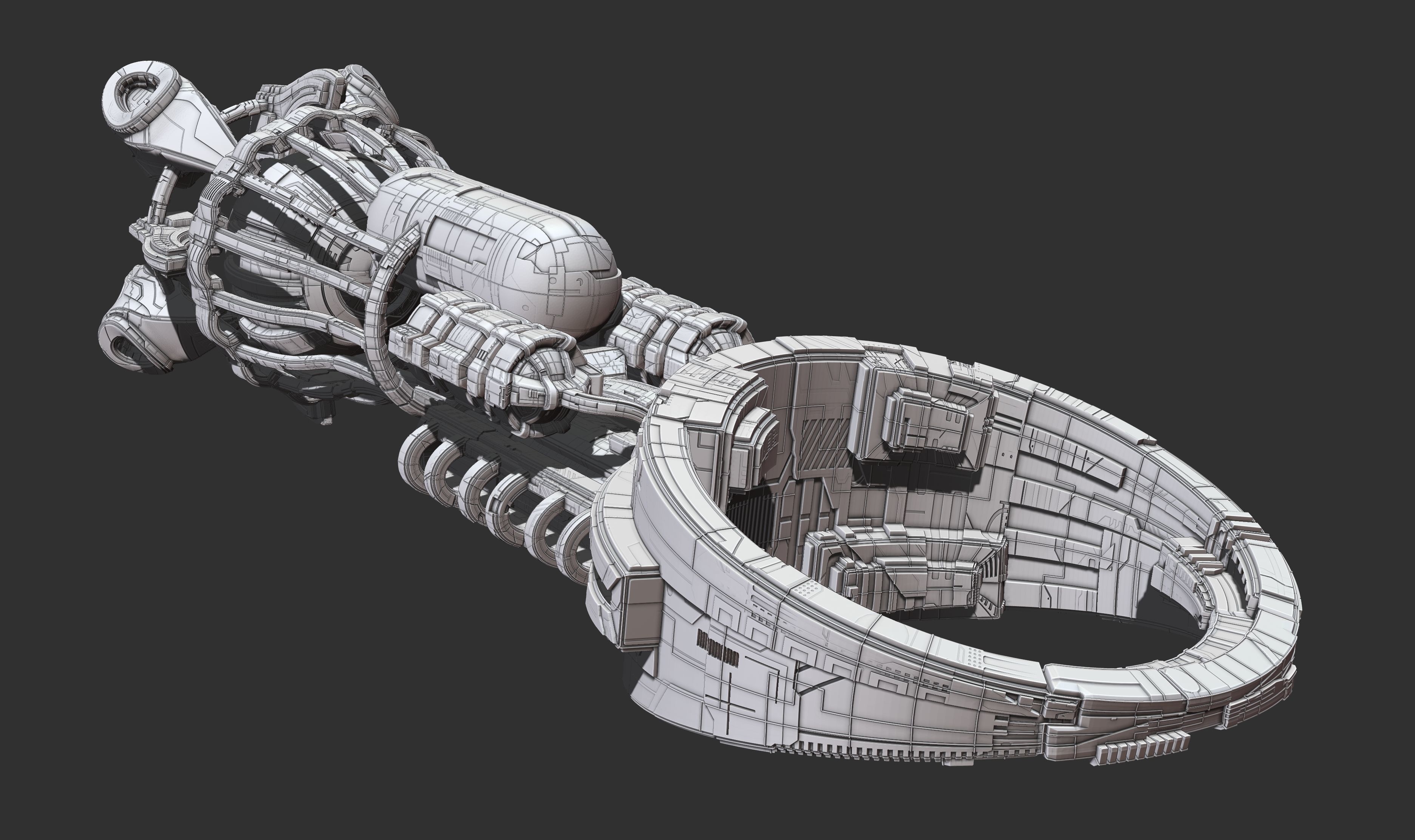 space equipment node 00197 3D model | CGTrader
