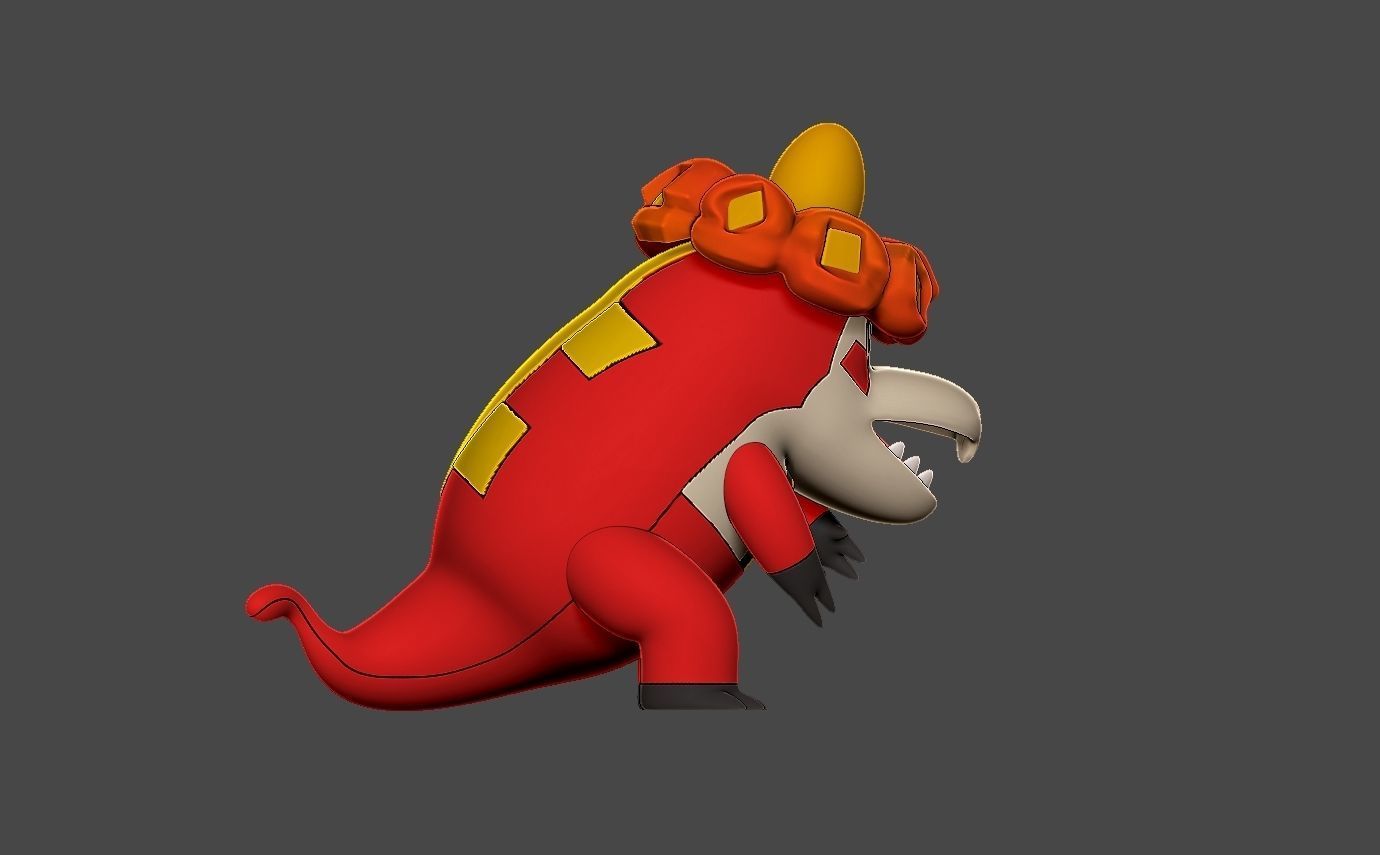 Pokemon crocalor 3D model 3D printable | CGTrader