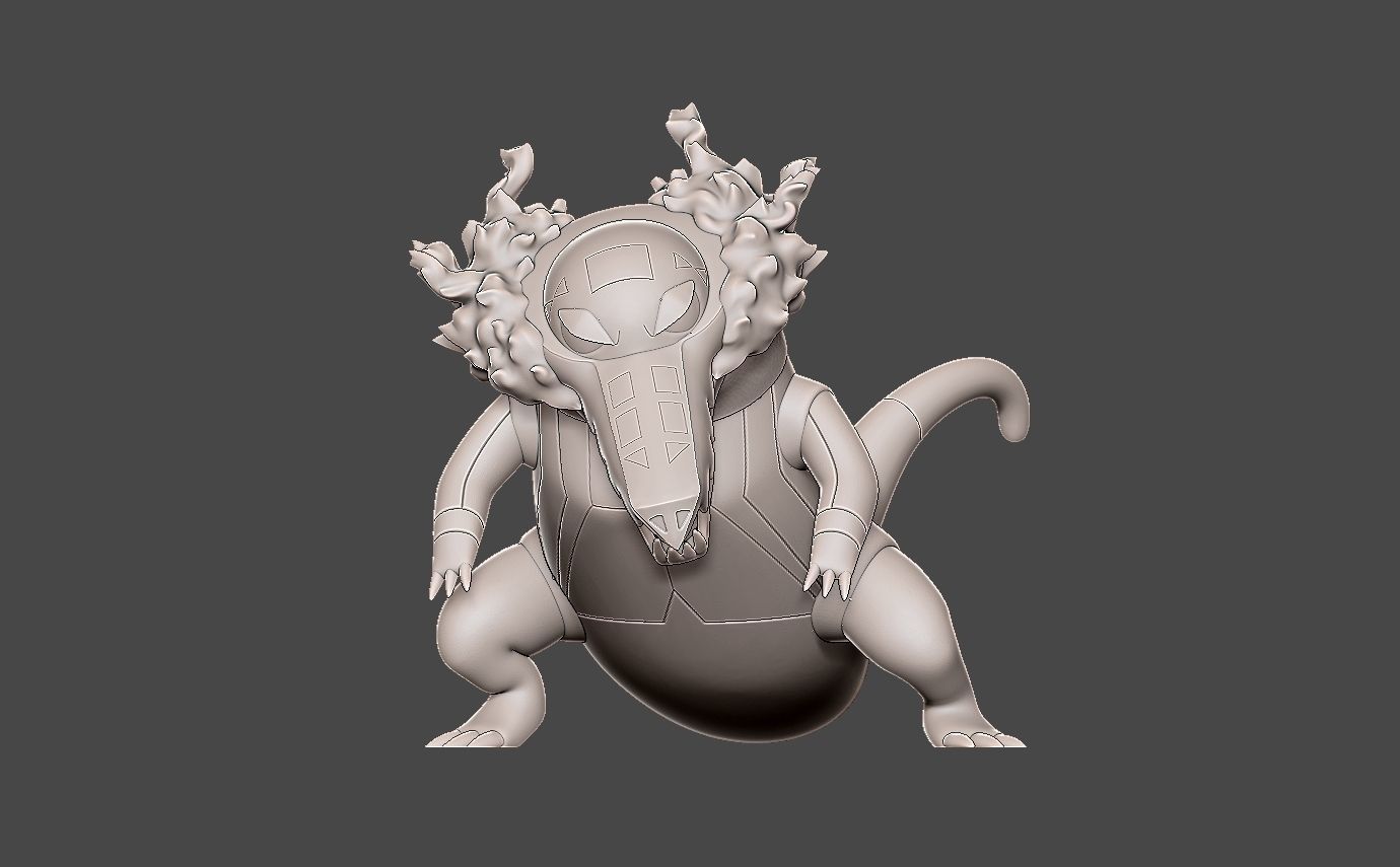 Pokemon fuecoco evolution pack 3D model 3D printable | CGTrader