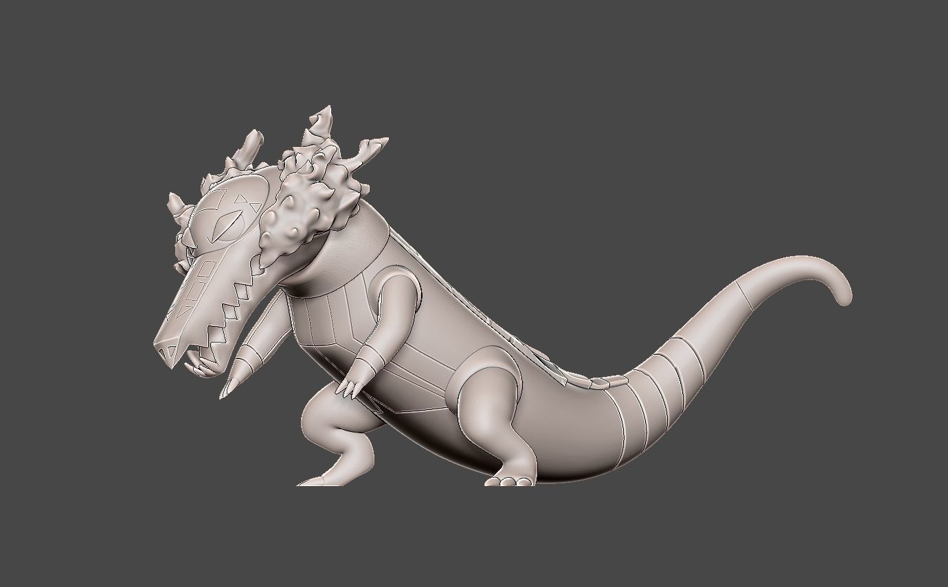 Pokemon fuecoco evolution pack 3D model 3D printable | CGTrader