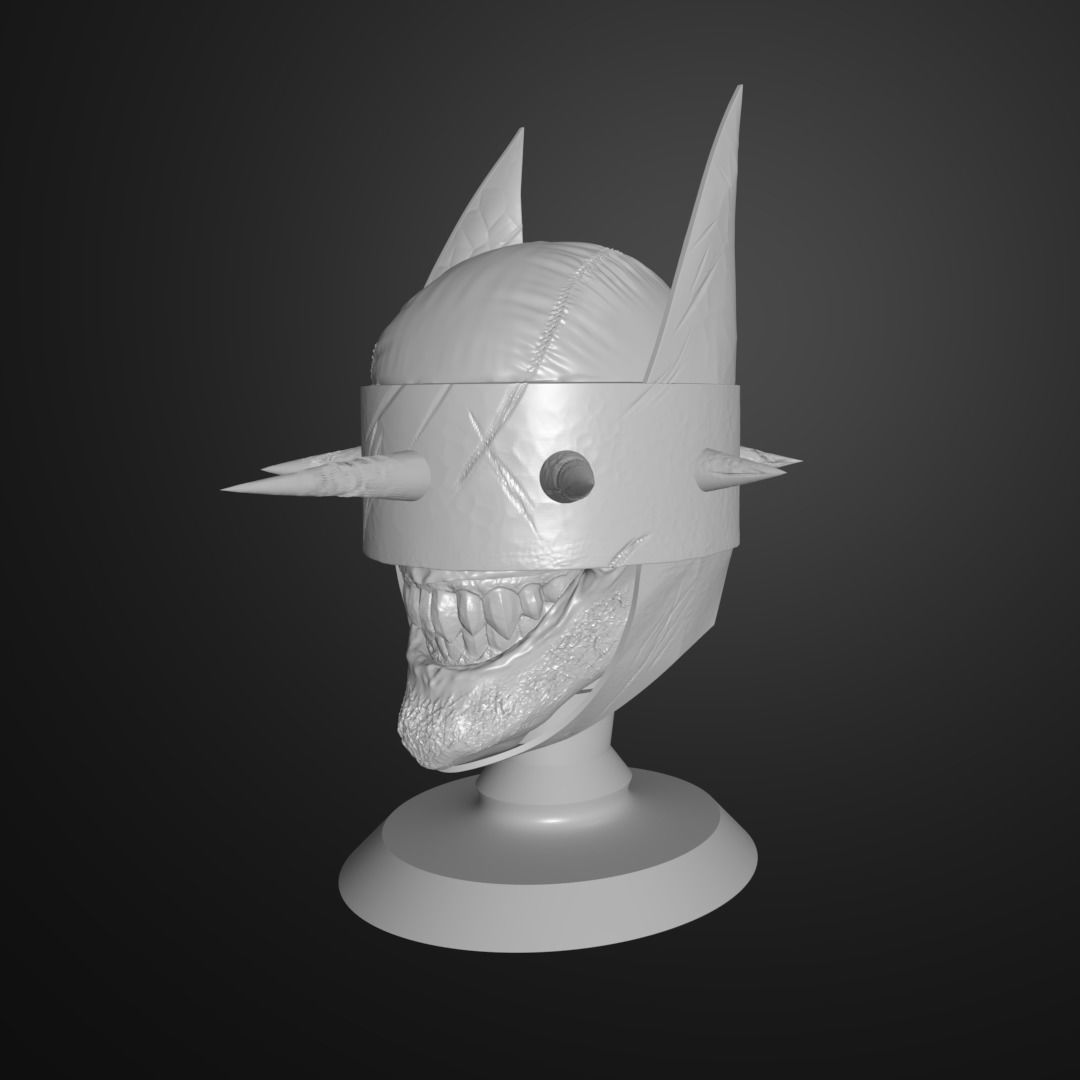 BATMAN WHO LAUGHS BUST free 3D model 3D printable | CGTrader